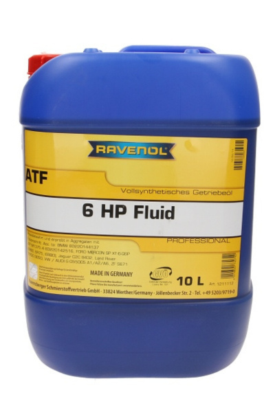 RAVENOL ATF 6HP Fluid 10L > RAVENOL